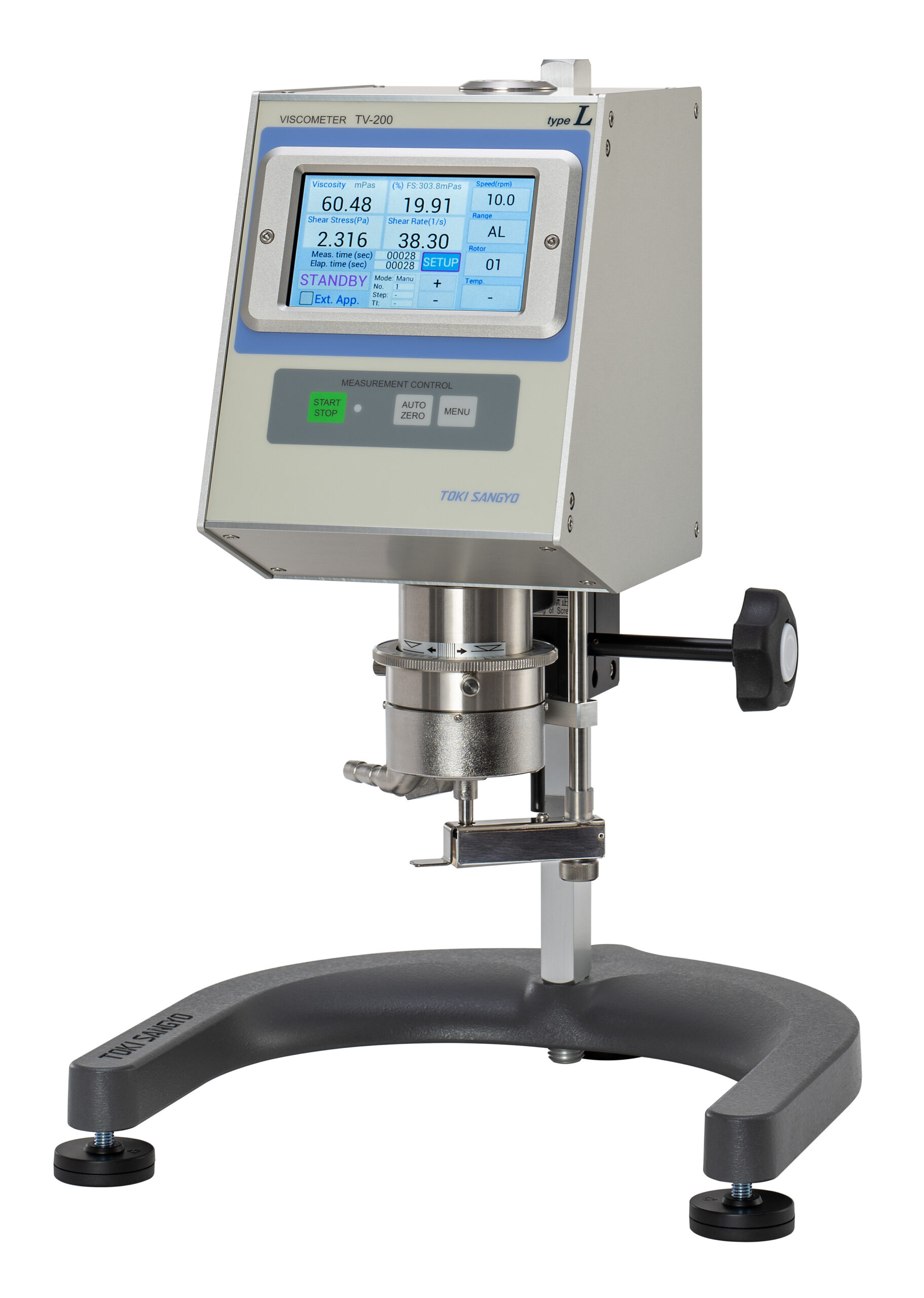 Notice of release of TV-100 / 200 type viscometer – TOKISANGYO